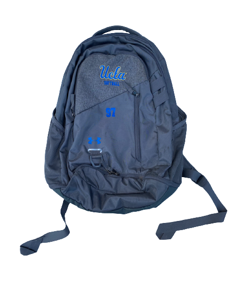 Delanie Wisz UCLA Softball Team Exclusive Travel Backpack with Number – The Players Trunk