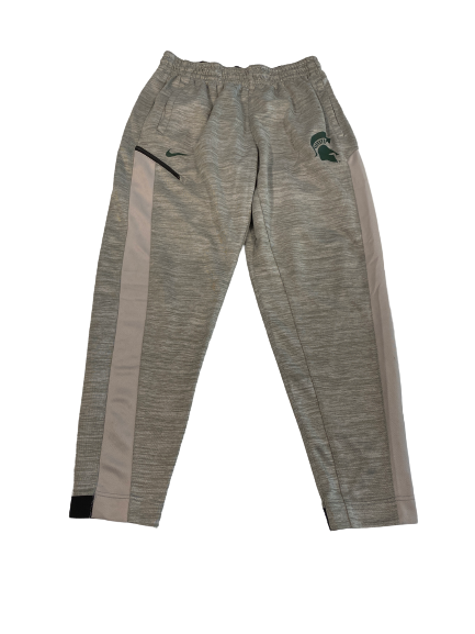 Cade McDonald Michigan State Football Team-Issued Sweatpants (Size XL ...