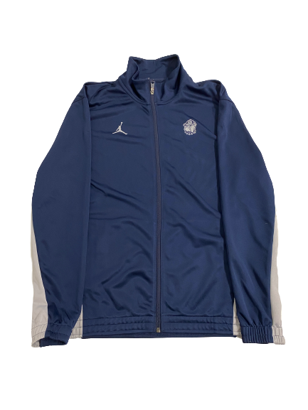 Jordan Riley Georgetown Basketball Player-Exclusive Travel Zip-Up Jack ...
