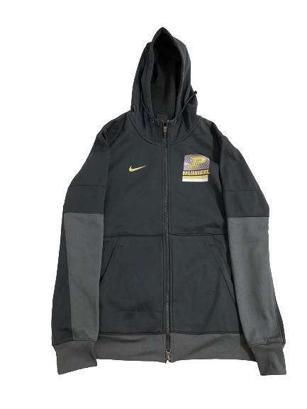 Eric Hunter Jr. Purdue Basketball Team-Issued Zip-Up Jacket (Size M ...