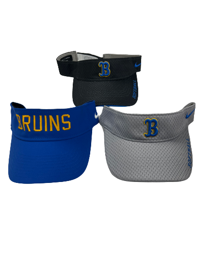 Kelli Godin UCLA Softball Team Issued Game Visors (SET OF 3) – The ...