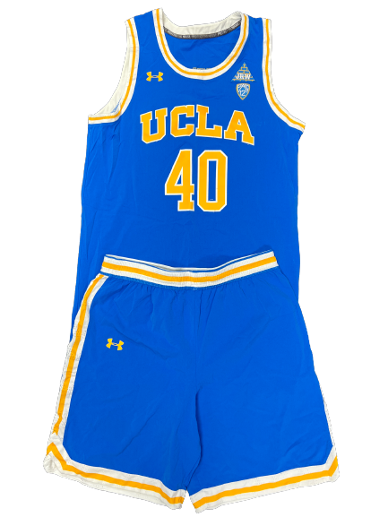 Thomas Welsh UCLA Basketball 2017 Season Game-Worn Uniform Set (Jersey ...