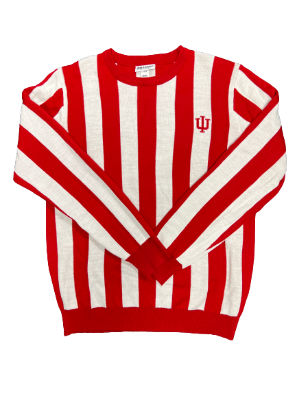 Race Thompson Indiana Basketball Candy Stripe Sweater (Size L) – The ...