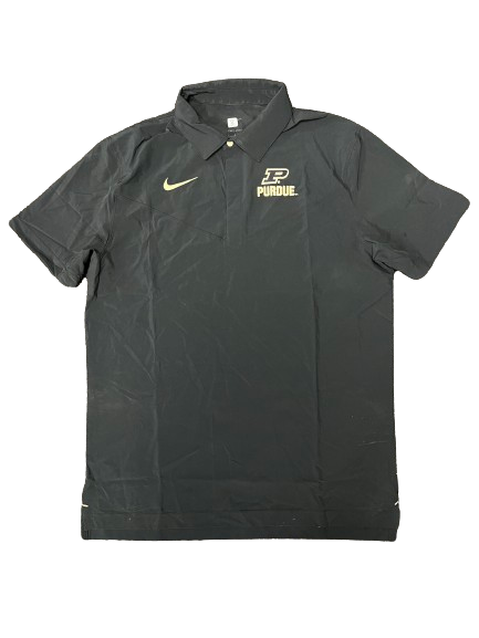 Tyrone Tracy Jr. Purdue Football Team Issued Polo Shirt (Size L) – The ...