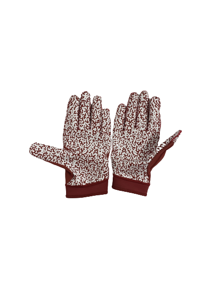 Byron Young Alabama Football Player-Exclusive CRIMSON TIDE Gloves (Siz ...