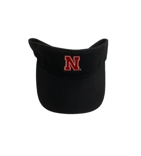 Merritt Beason Nebraska Volleyball SIGNED Team Issued Visor Hat – The ...