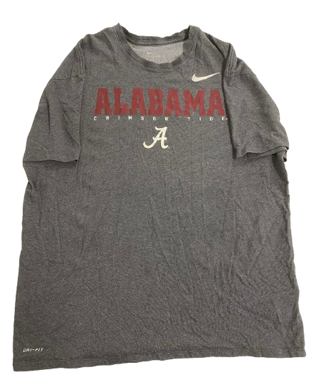 Keilan Robinson Alabama Football Team Issued Workout Shirt (Size L ...