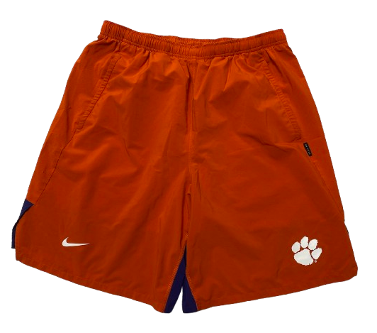 Walker Parks Clemson Football Team Issued Workout Shorts (Size XL ...