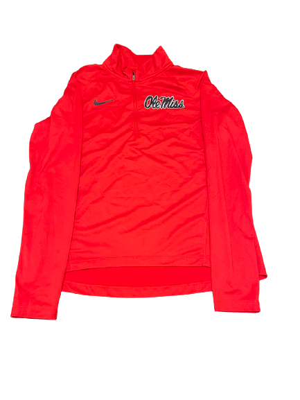 Molly Jacobsen Ole Miss Softball Quarter-Zip Pullover (Size M) – The ...