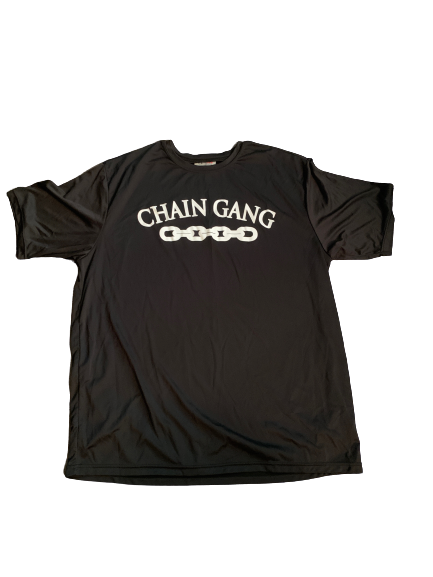 Carter Stanley Kansas Football Team Exclusive "Chain Gang" T-Shirt (Si ...