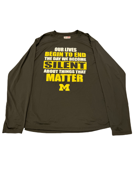 Austin Davis Michigan Basketball Player Exclusive MLK Pre-Game Shootin ...