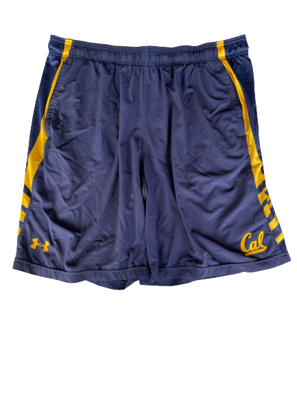 Jake Curhan California Football Team Issued Workout Shorts (Size 2XL ...