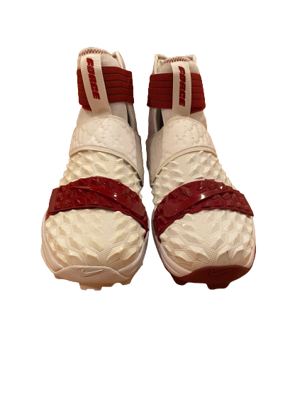 Adrian Ealy Oklahoma Football Player Exclusive Cleats (Size 15) – The ...