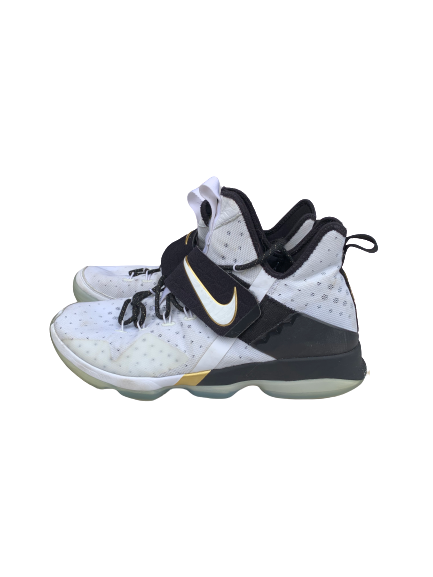 Brock Davin Ohio State Team Issued Nike LeBron James Sneakers (Size 14 ...