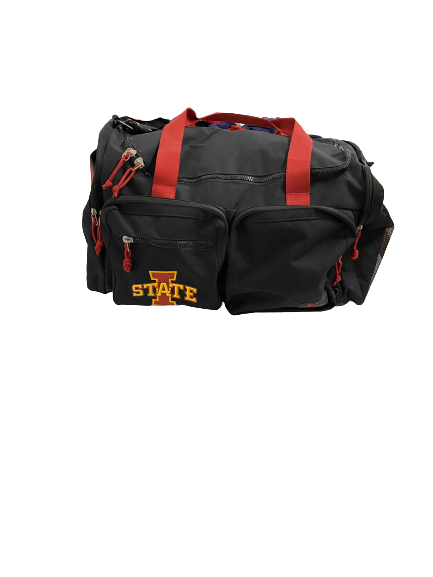 Blake Clark Iowa State Football Team-Issued Travel Duffel Bag – The ...