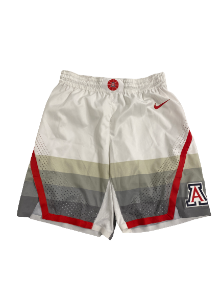 Jordan Mains Arizona Basketball 2020-2021 Season Game Shorts (Size 38 ...
