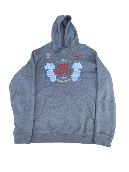 Malik Harrison Ohio State Football Team Issued Rose Bowl Sweatshirt (S ...