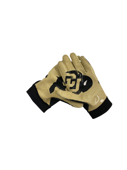 Maurice Bell Colorado Football Player-Exclusive Gloves (Size L) – The ...