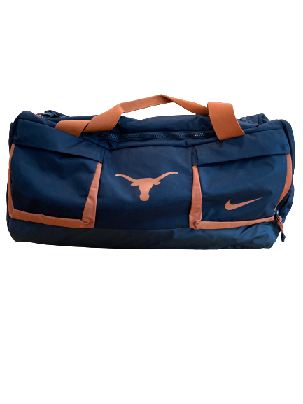Tim Yoder Texas Football Team Issued Travel Duffel Bag – The Players Trunk