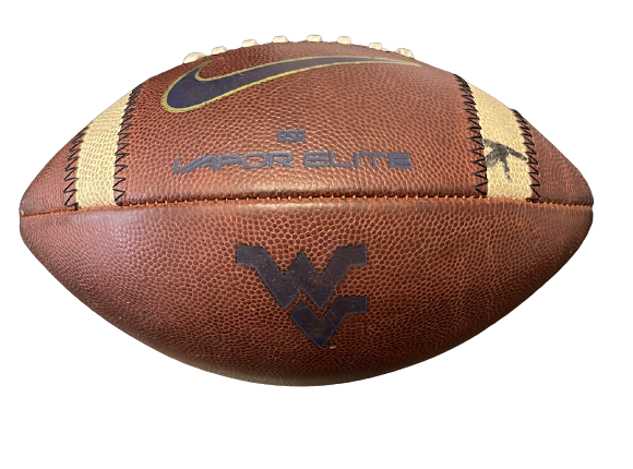 Jeffery Pooler Jr. West Virginia Football Game-Used Ball – The Players ...