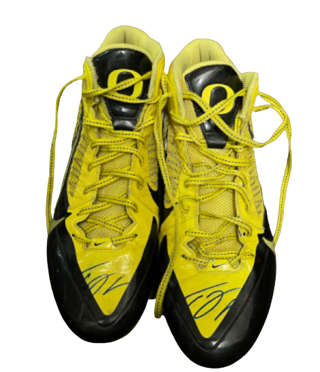 Terry Wilson Oregon Football SIGNED Player Exclusive Practice Worn Cle ...