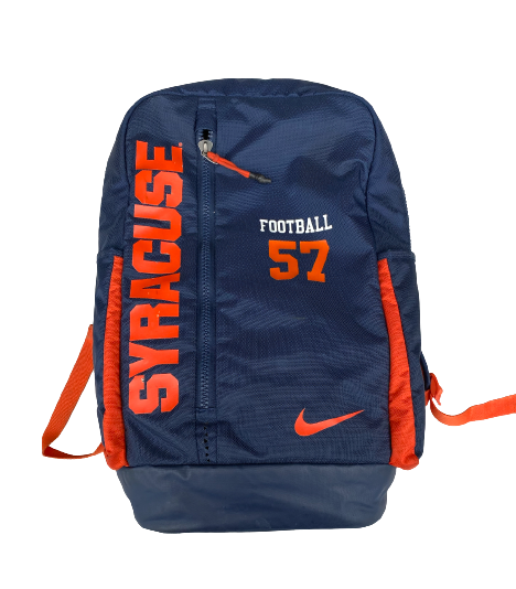 Kingsley Jonathan Syracuse Football Exclusive Travel Backpack with Num ...