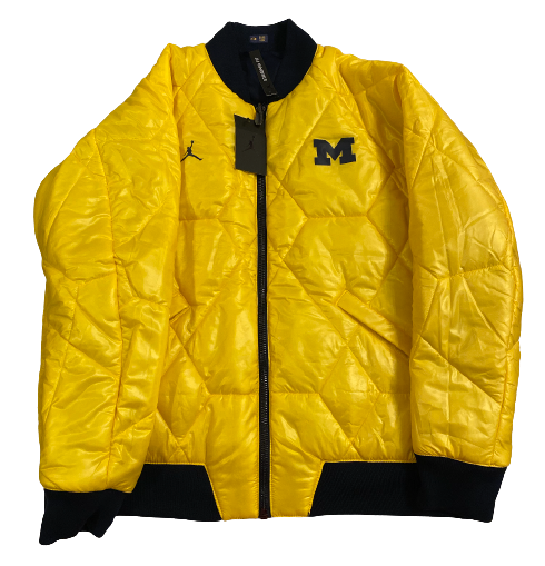 David Long Jr. Michigan Football Exclusive Reversible Bomber Jacket ...