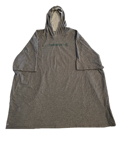 Kevin Jarvis Michigan State Football Team Issued Short-Sleeve Performa ...