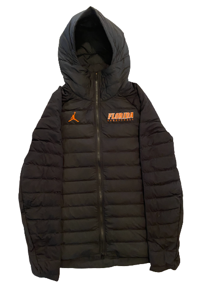 Anthony Duruji Florida Basketball Player Exclusive Jordan Winter Coat ...