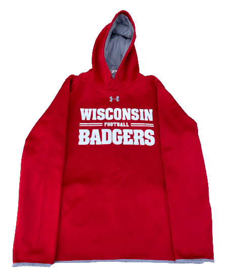John Chenal Wisconsin Football Team Issued Sweatshirt (Size L) – The ...
