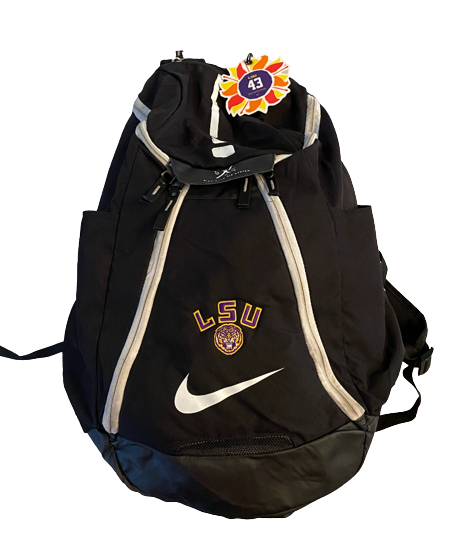 Ray Thornton LSU Football Player Exclusive Backpack with #46 & Fiesta ...
