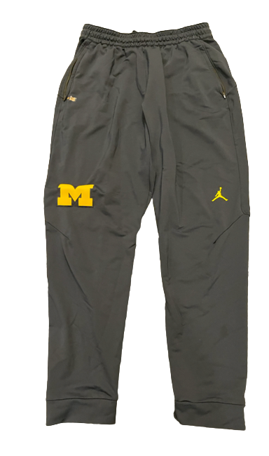 Adam Shibley Michigan Football Team Issued Sweatpants (Size XL) – The ...