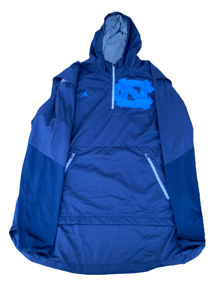 Jake Bargas North Carolina Football Team Issued Quarter-Zip Jacket (Si ...