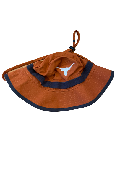 Tim Yoder Texas Football Team Issued Bucket Hat – The Players Trunk